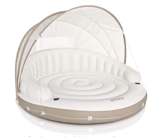 Isla Flotante Inflable con Sombra – Lorito